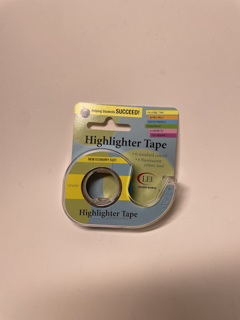 Lee Highlighter Tape - Untangled Yarn & Fiber